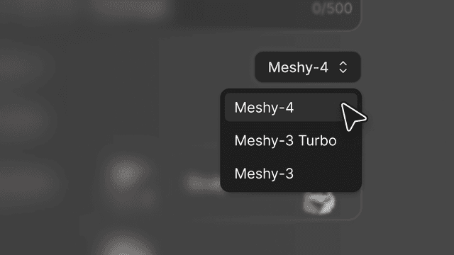 Meshy-4: Break Grounds