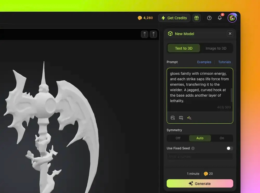 How to Convert Text to STL for 3D Printing in 2024 - Blog - Meshy