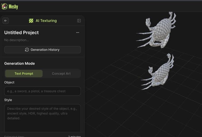 Meshy - Free AI 3D Model Generator