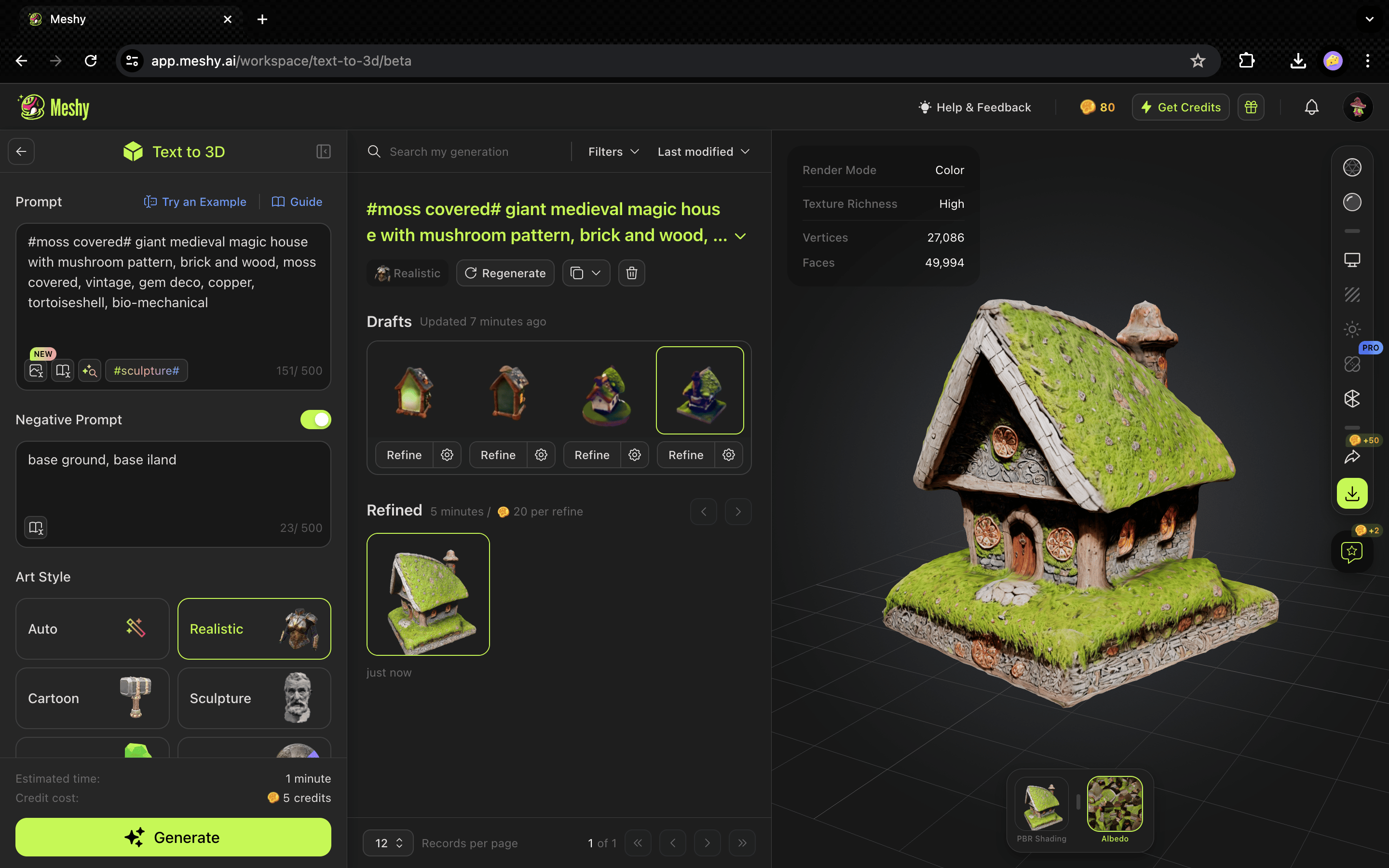 3d Asset Creation Generative Ai For Game Development Blog Meshy